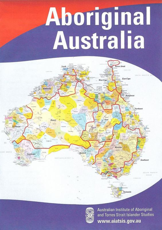 A1 fold AIATSIS map Indigenous Australia by David Horton (9780855754976 ...